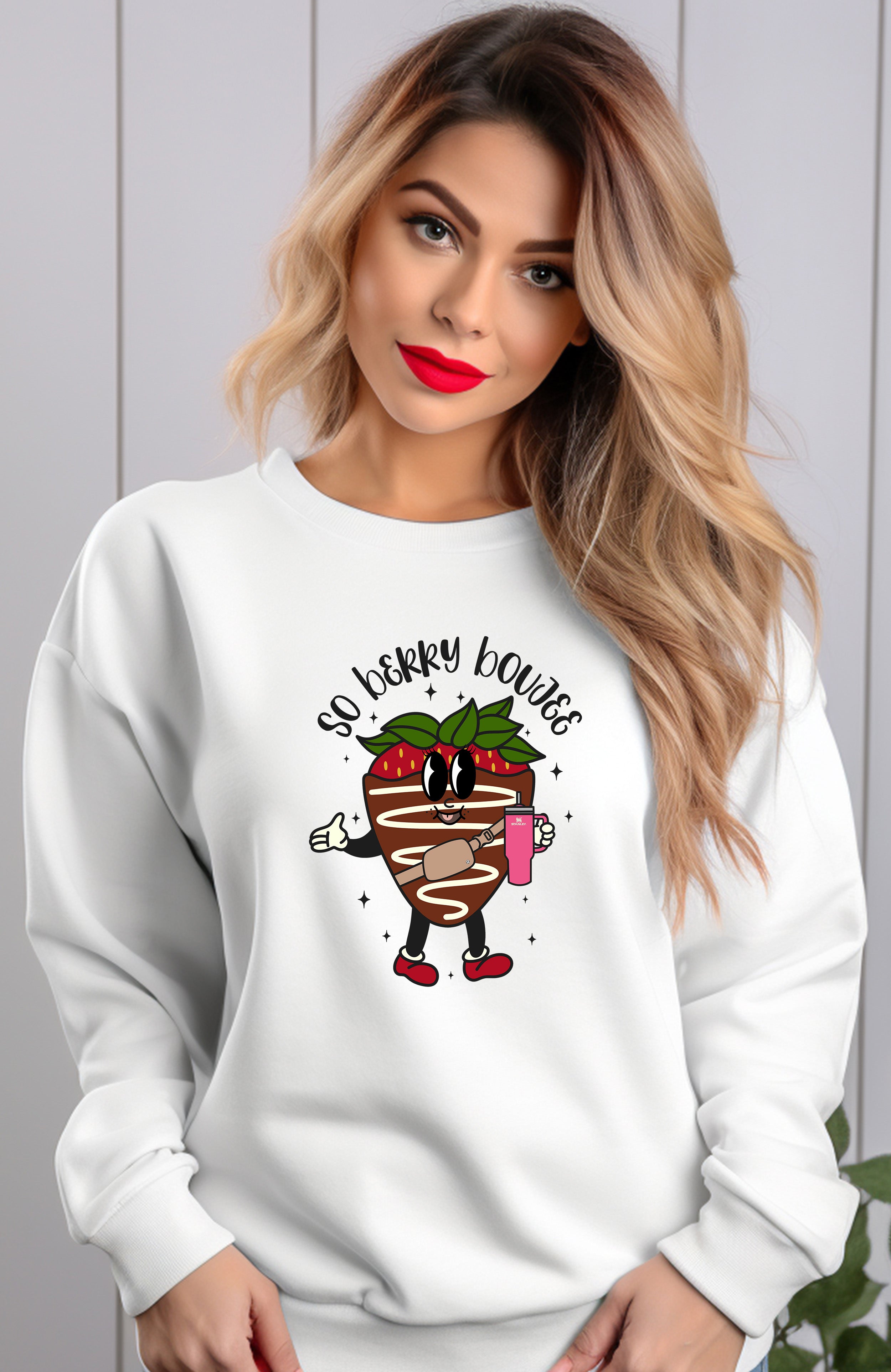 So Berry Boujee Black Font Branded and Non Branded DTF Transfer ...